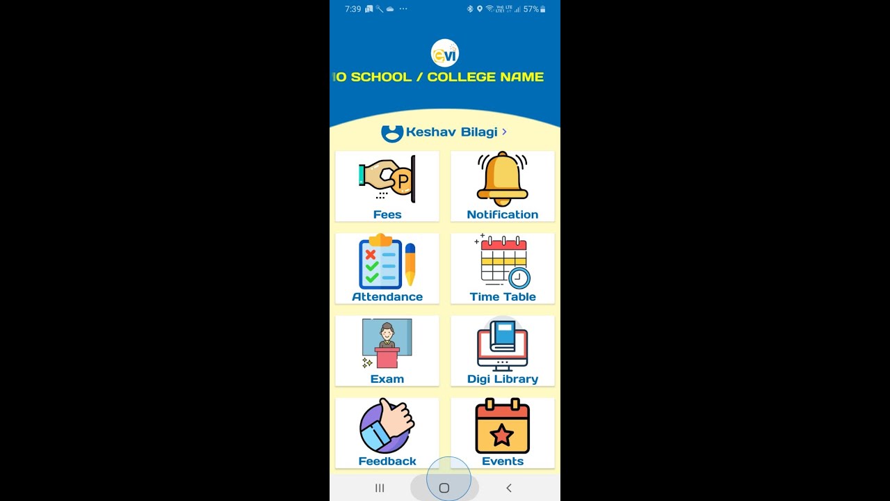 EVI - Student App - School - College Management Software - YouTube