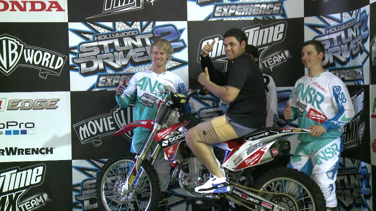 MXTV Behind The Scenes - Showtime FMX "Hollywood Stunt Driver 2" - YouTube