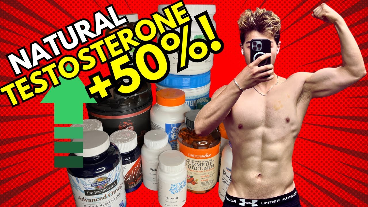 BEST NATURAL SUPPLEMENTS for MEN | MAXIMIZE your HEALTH - YouTube