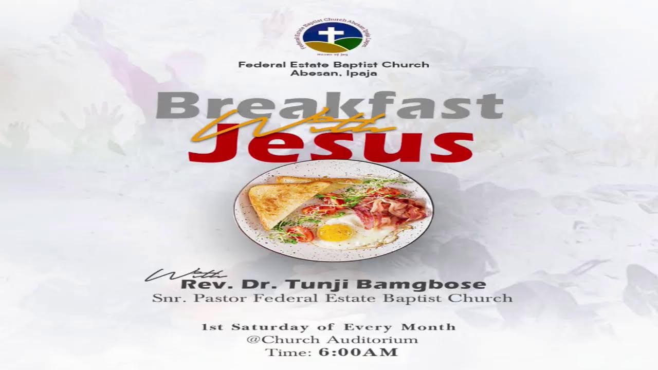 BREAKFAST WITH JESUS || JULY EDITION || 06-JULY-2024 - YouTube