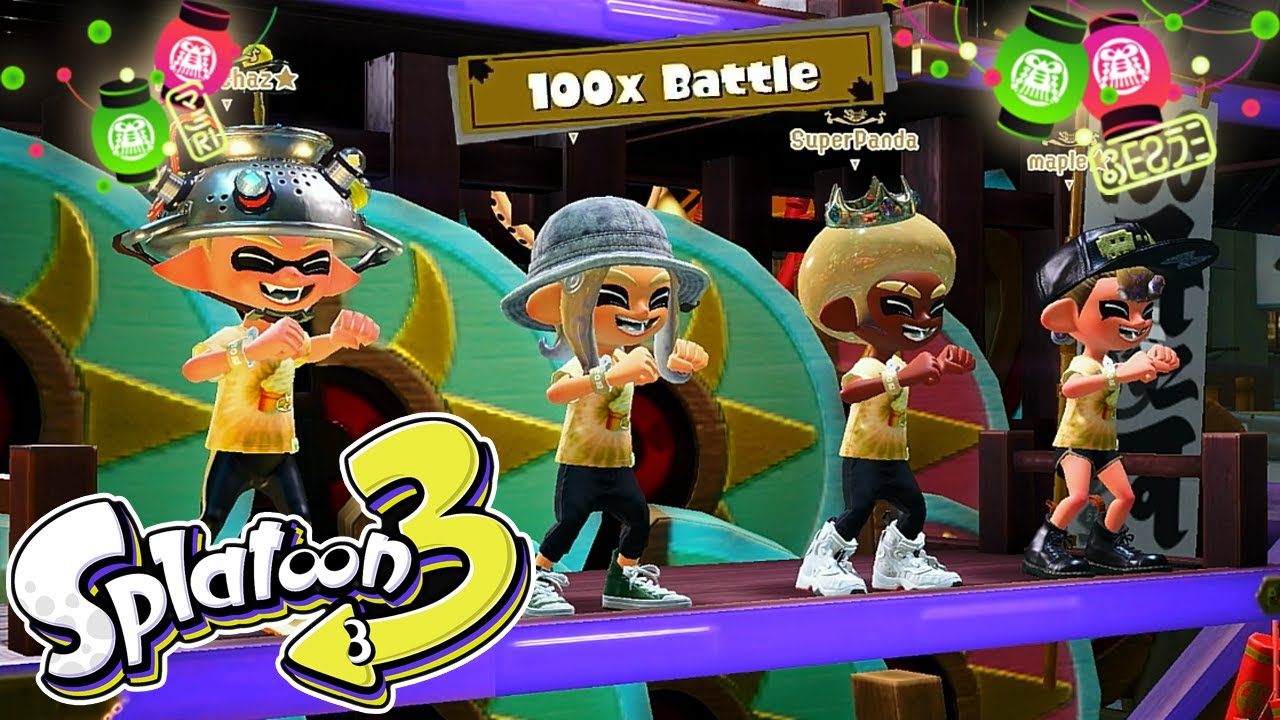 I WON ANOTHER 100x BATTLE (Team Vanilla) | Splatoon 3 Splatfest - YouTube