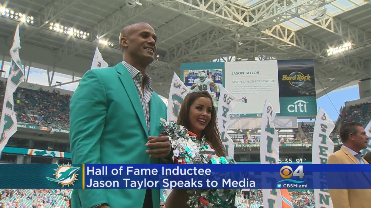 Jason Taylor Humbled By HOF Nod As Dolphins Prepare For Training Camp ...