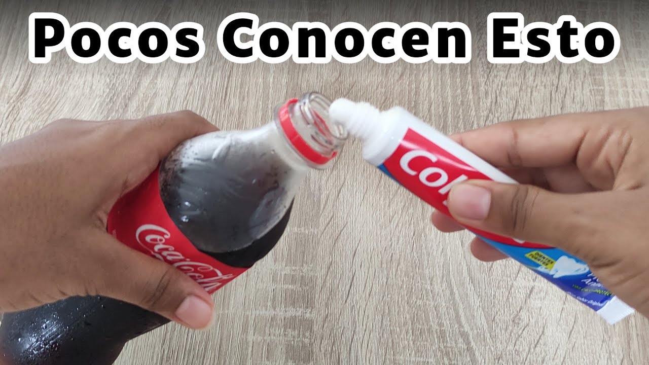 Mezcla Coca-Cola con pasta dental y te sorprenderás de lo útil que es ...