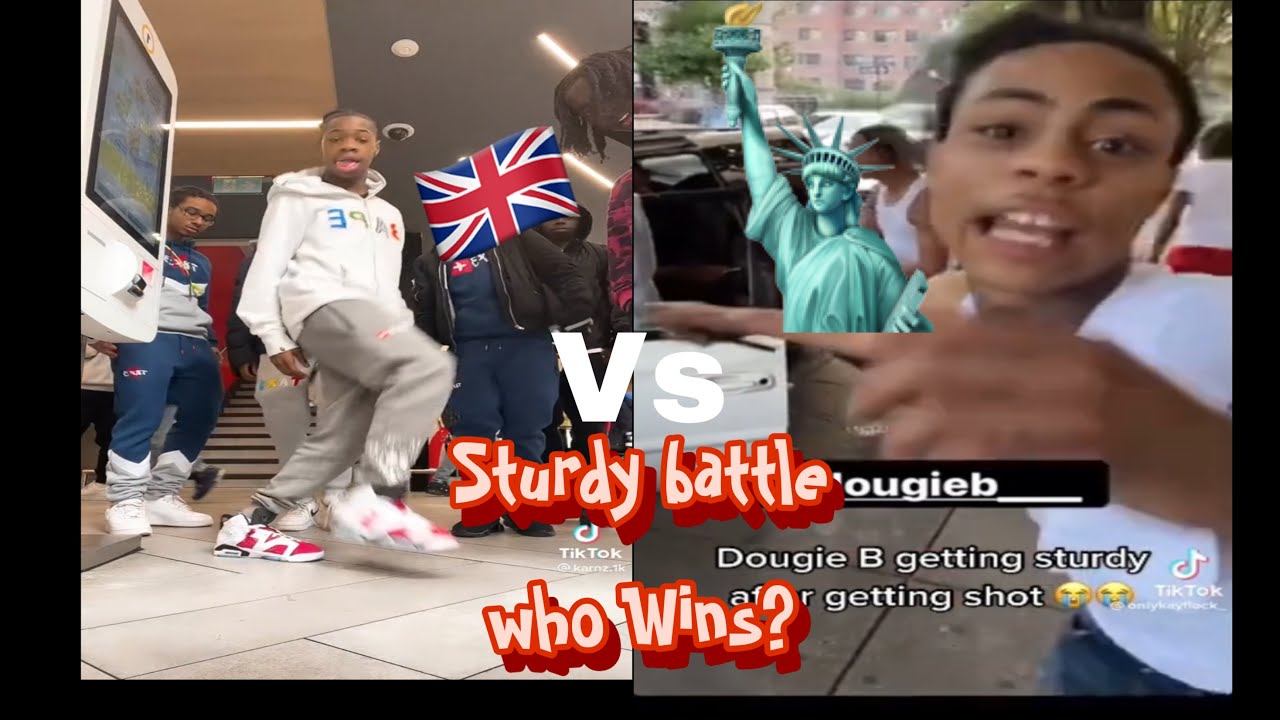 NYC🗽vs UK 🇬🇧 sturdy battle (Feature Kay flock & Dougie B ) - YouTube