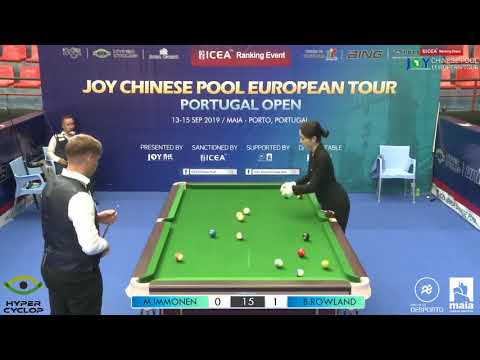 Mika Immonen VS Ben Rowland - Final - 2019 Joy Chinese Pool Euro Tour ...