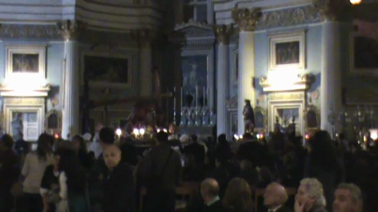 MALTA-Mosta: Good Friday Procession 2012 (part 2 of 2) - Entrance - YouTube