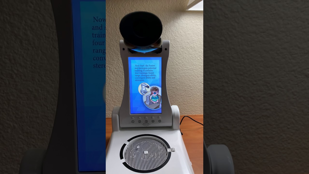 comprehensive amblyopia therapeutic device with multiple functions ...