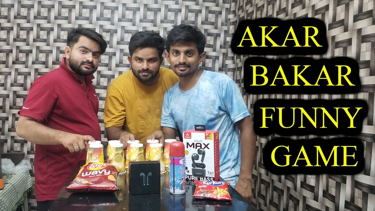 Akar Bakar Banmbay Booo Funny Game || Intresting Game || - YouTube
