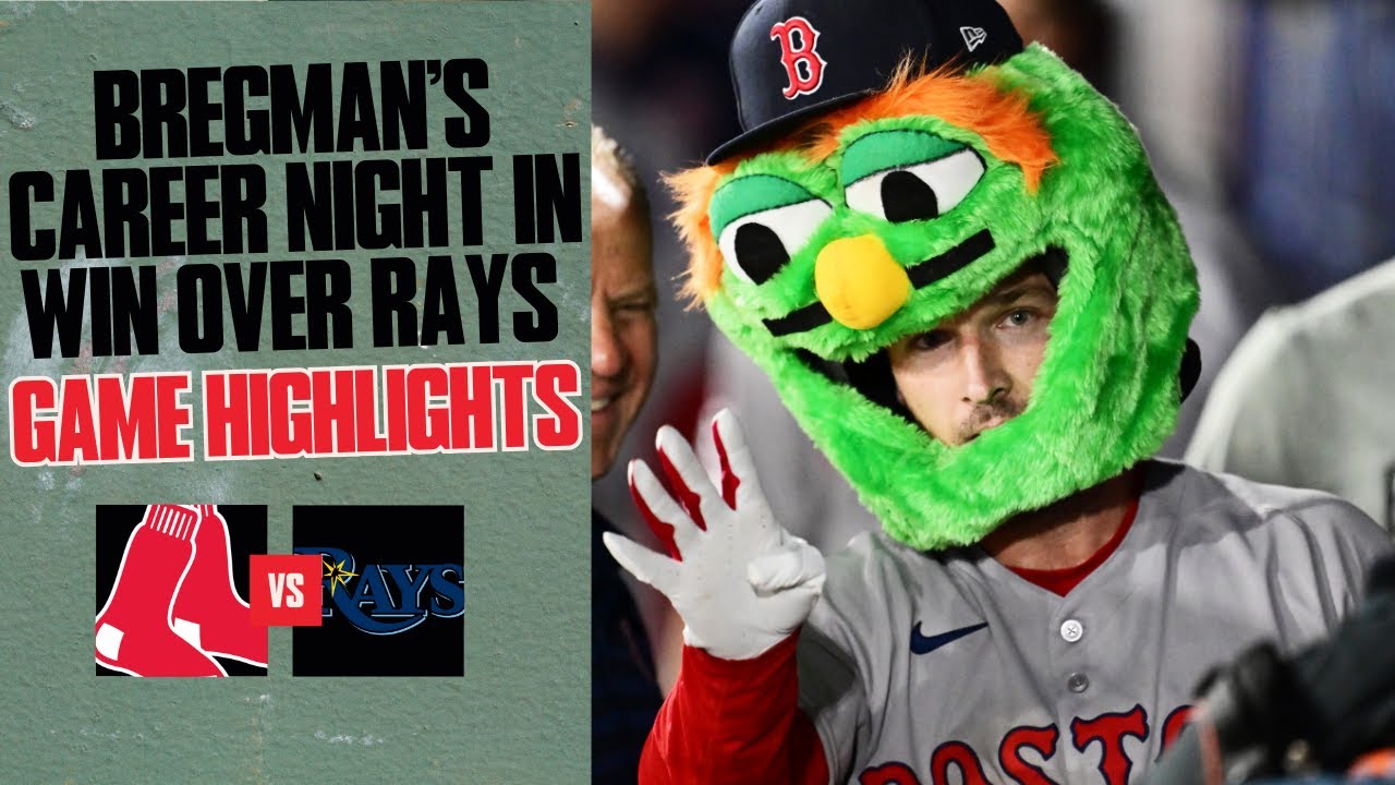 Red Sox vs. Rays Game Highlights (4/15/25) | MLB Highlights - YouTube