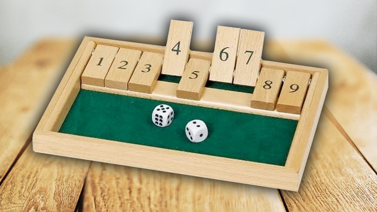 KLAPPENSPIEL (SHUT THE BOX) - Spielregeln TV (Spielanleitung Deutsch ...