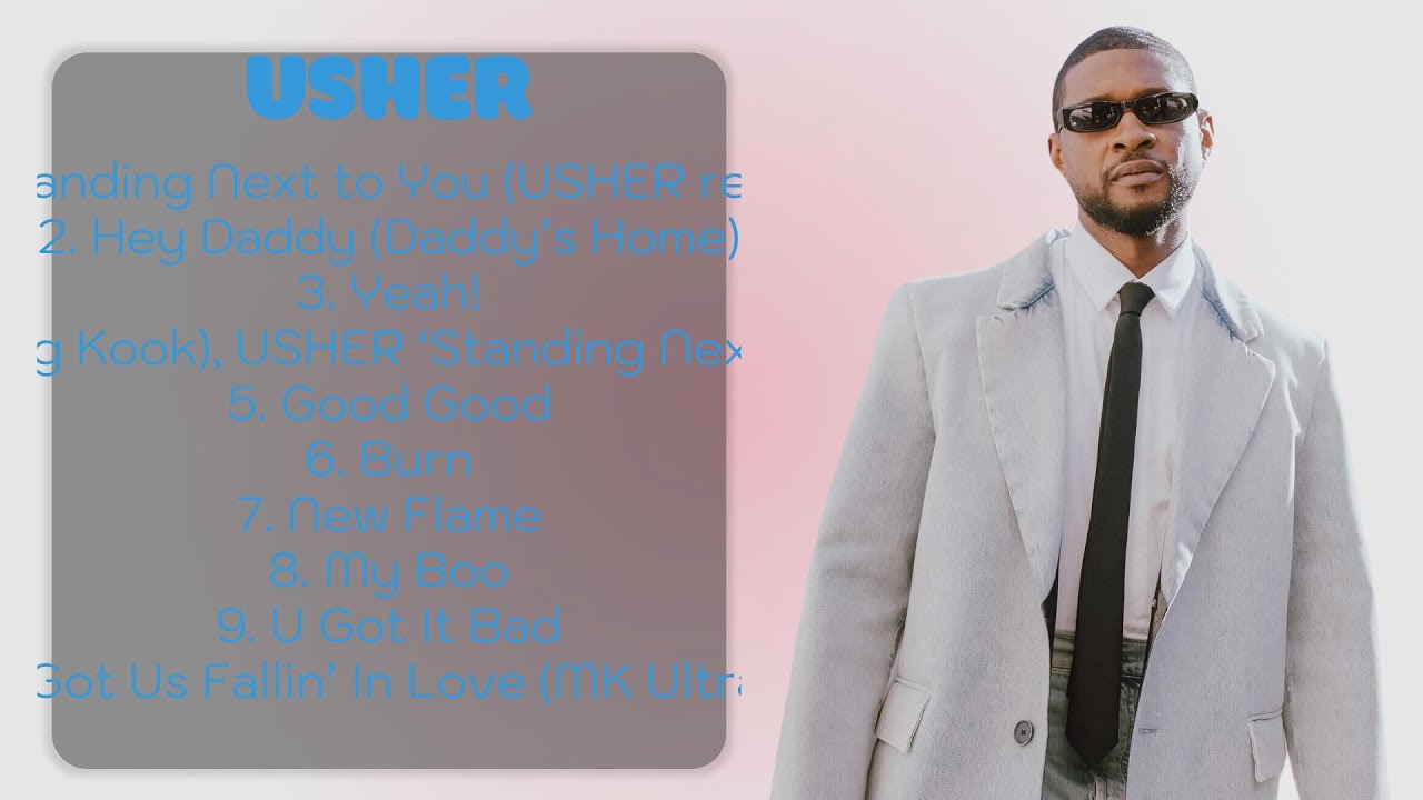 Usher ~ Greatest Hits 2024 Collection ~ Top 10 Hits Playlist Of All ...