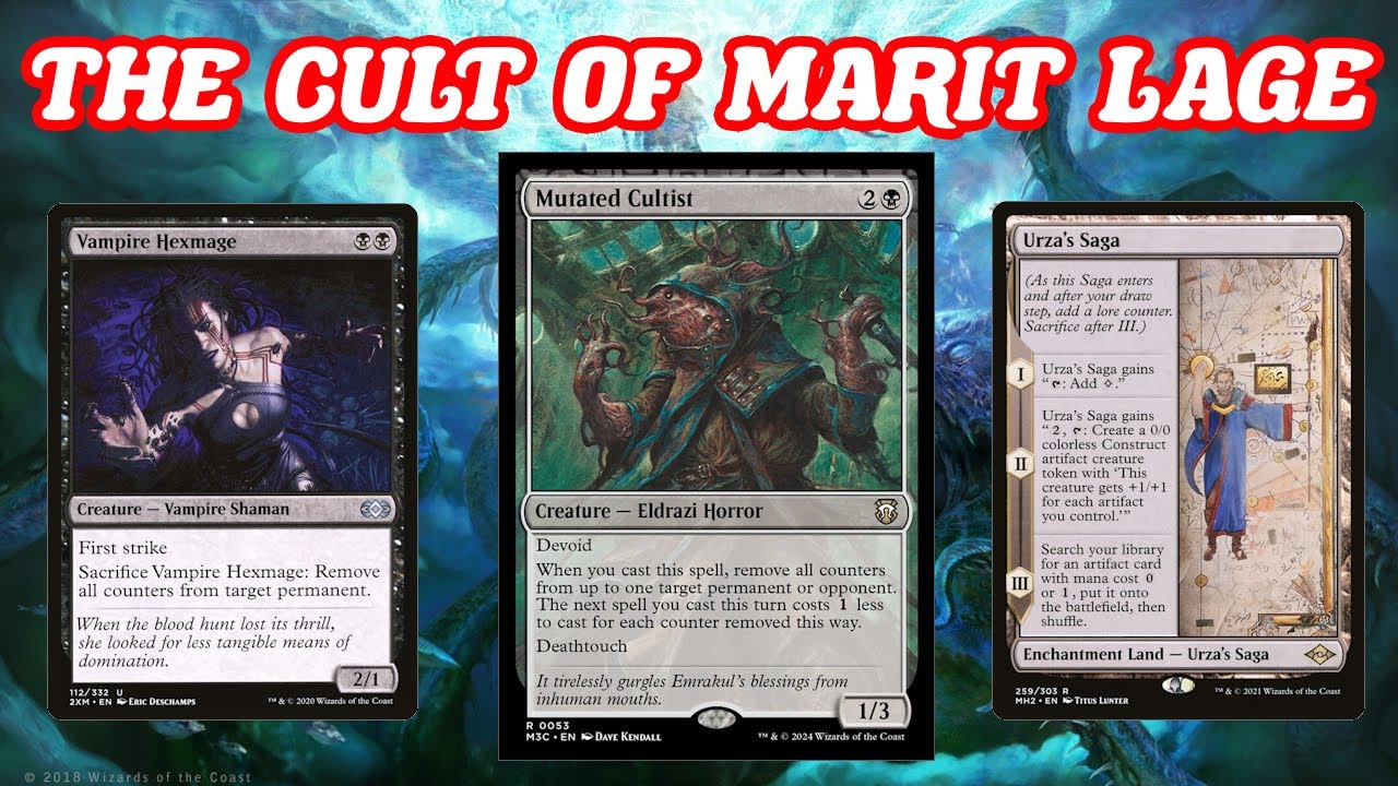 THE CULT OF MARIT LAGE! Legacy Dark Depths combo with The One Ring MTG ...