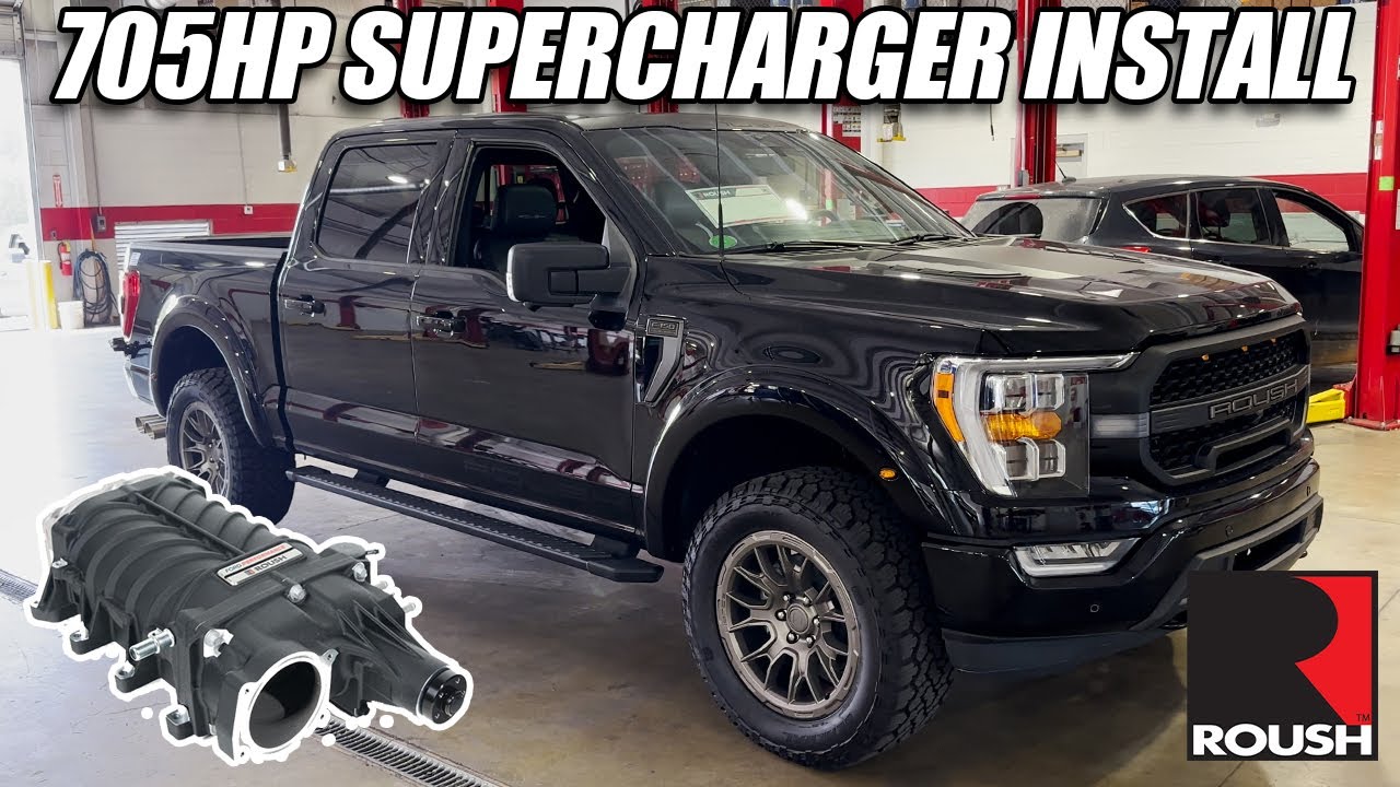 This is why you need a ROUSH Supercharger on your F-150! (705HP) - YouTube
