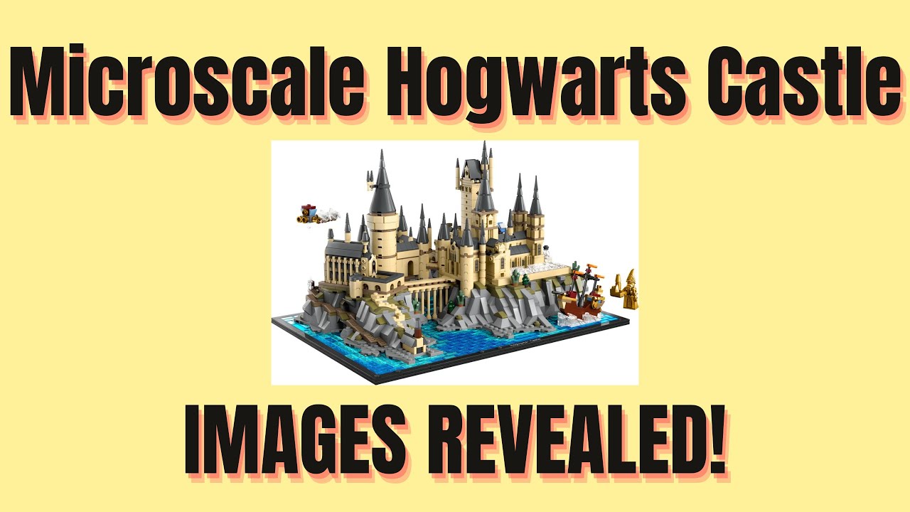 Images of the new Lego Harry Potter Microscale Hogwarts Castle ...