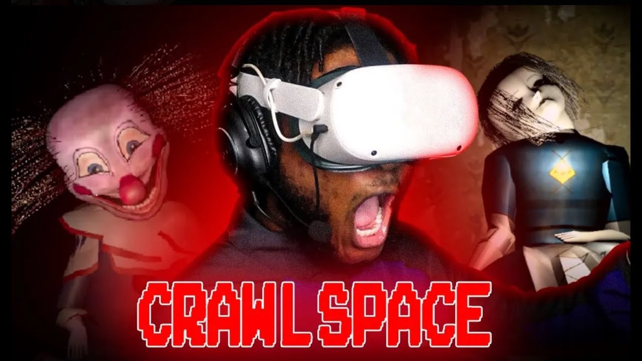 Scary Doll Chasing Me In The Basement | Crawl Space Vr | - YouTube