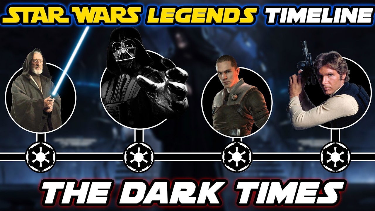 COMPLETE Star Wars Legends Timeline Explained Part 5: The Dark Times ...