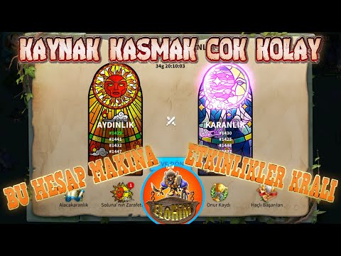 Kvk'nın Yapı Taşları /1 Günde 1b Kaynak Kasılır Mı ? - Rise Of Kingdoms