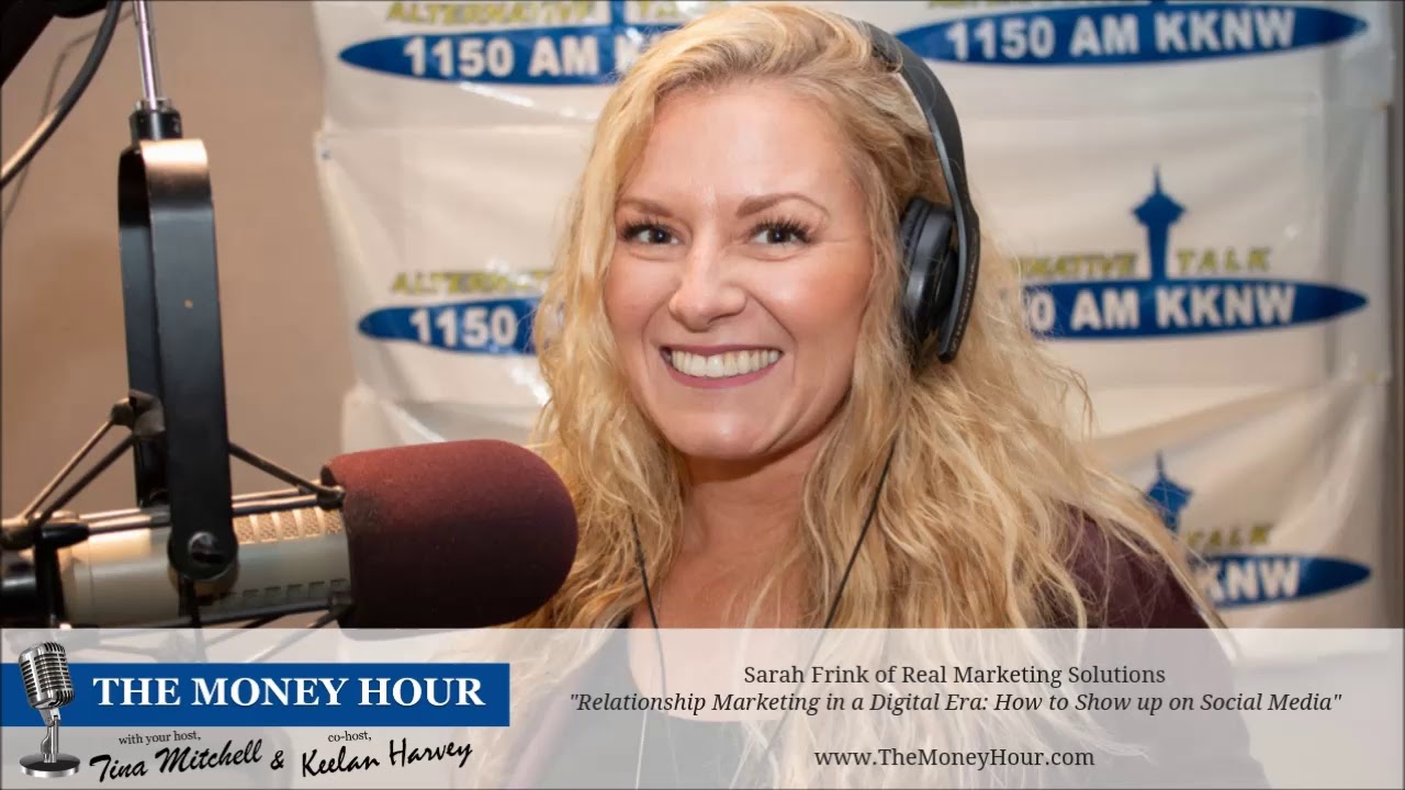 How to show up on Social Media with Sarah Frink of Real Marketing ...