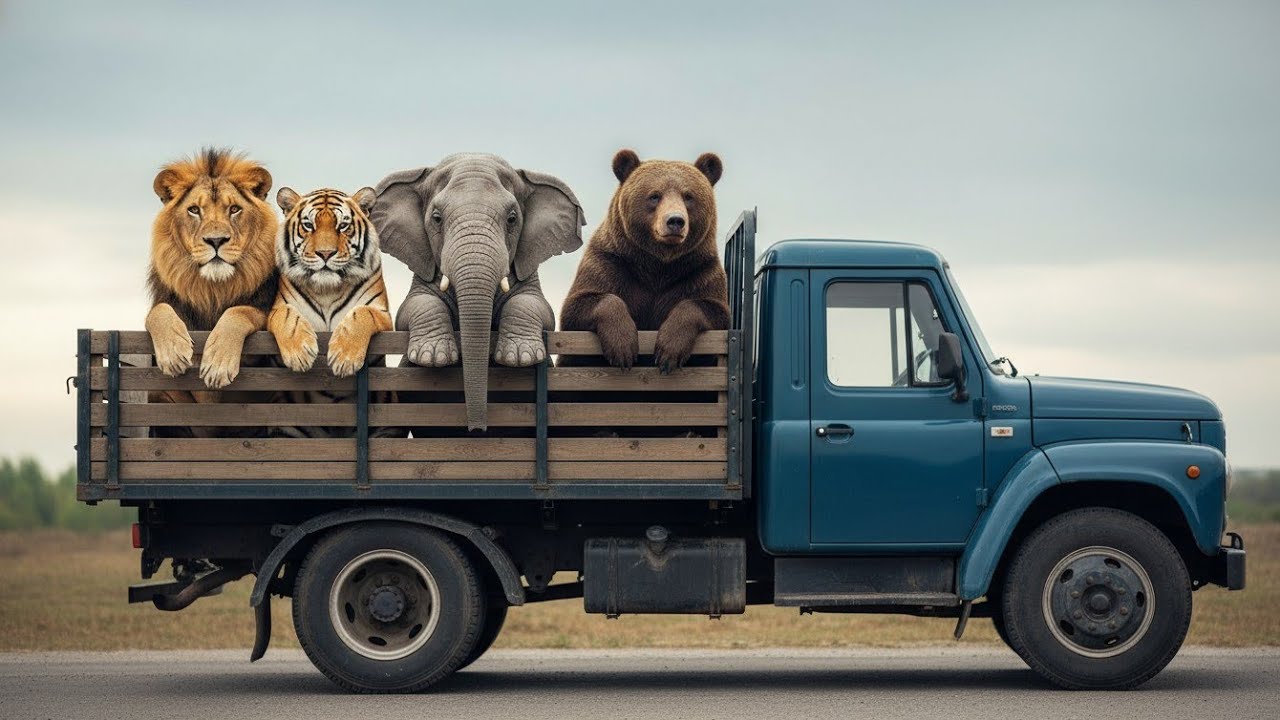 Is video mein aap dekhenge ek zabardast Wild Animal Car Riding Game 🎮🚙 ...
