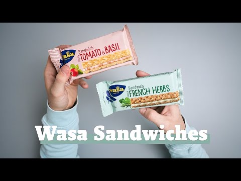 Wasa Sandwiches | French Herbs sowie Tomato & Basil | Test