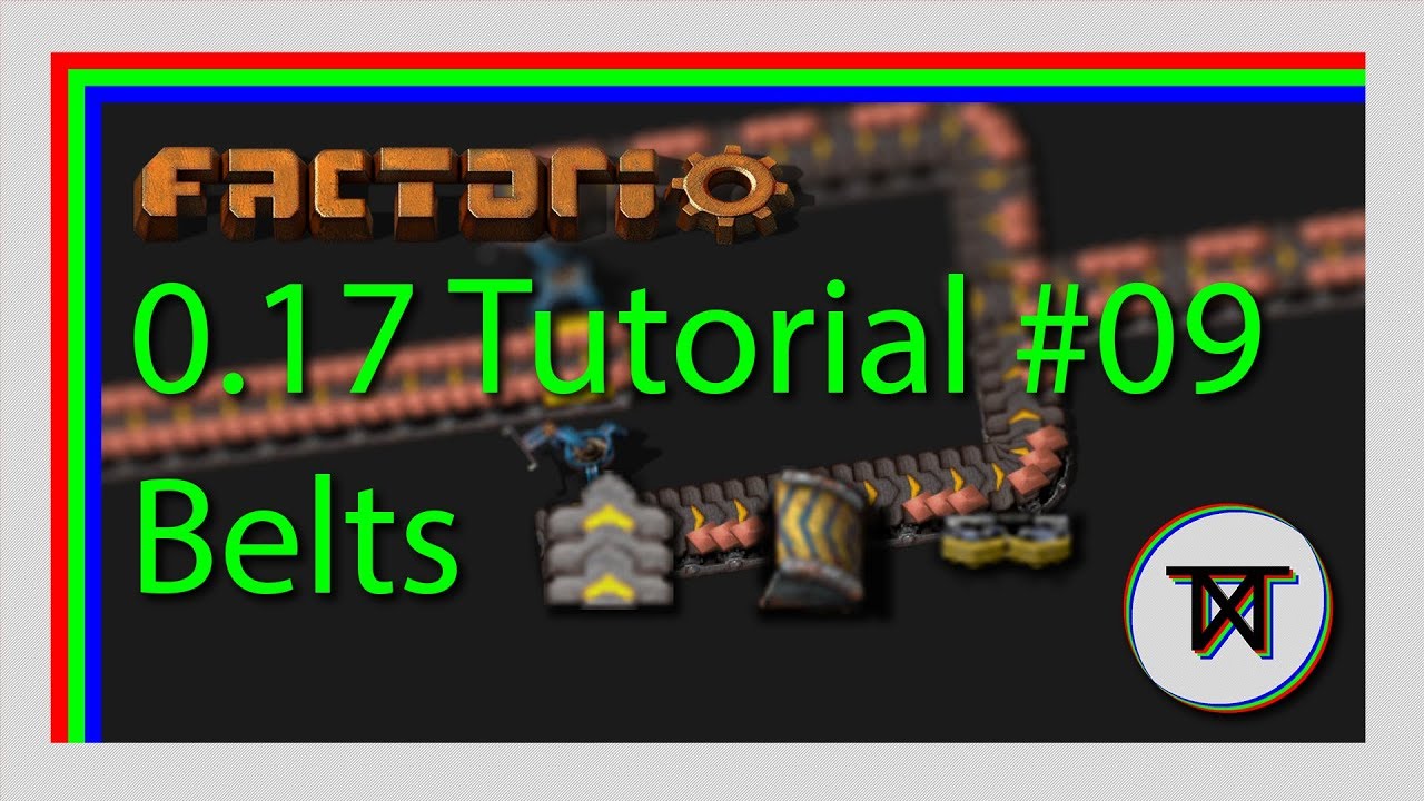 [0.17] Belts - #09 The Complete Factorio Tutorial - YouTube