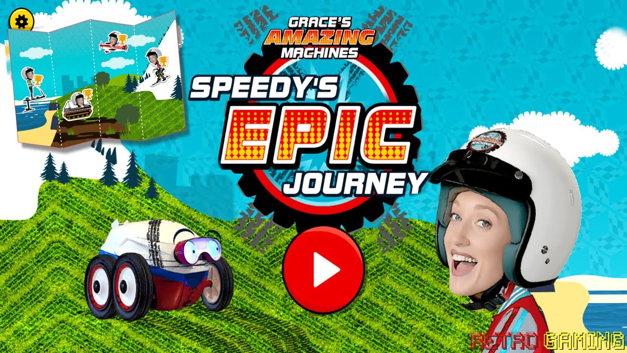 Grace's Amazing Machines | Speedy's Epic Journey | Retro Gaming - YouTube