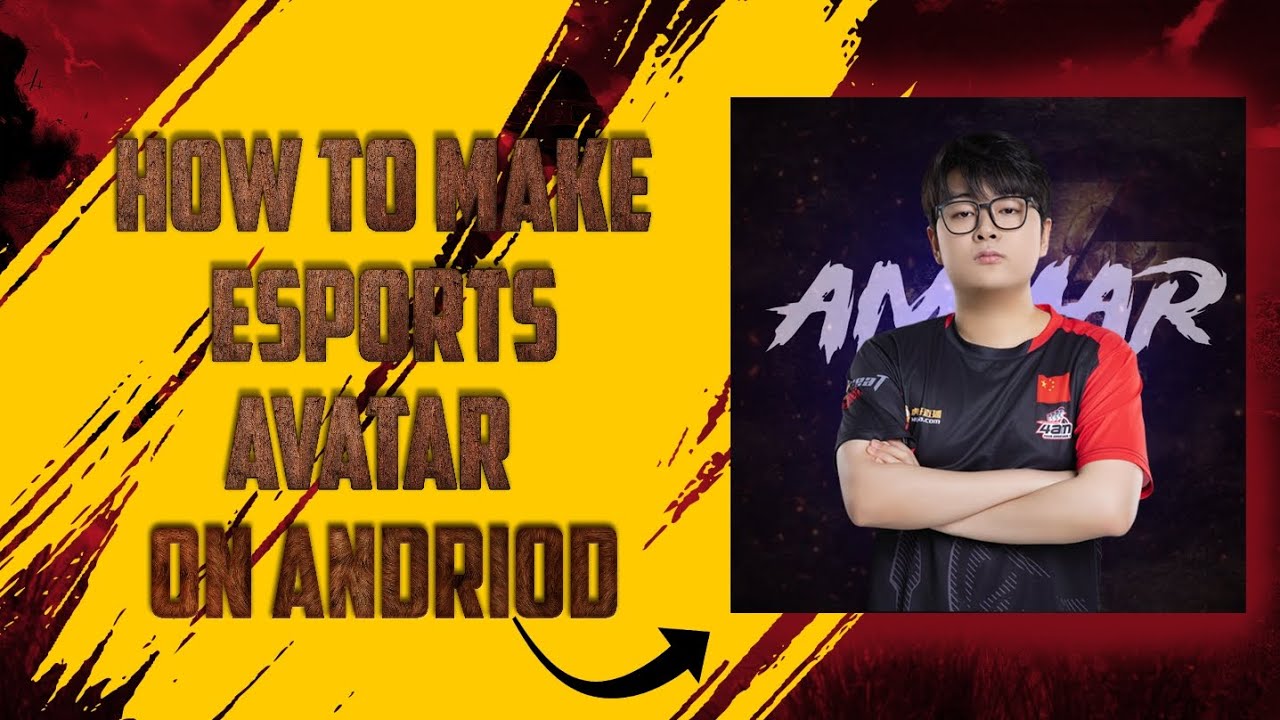 HOW TO MAKE ESPORTS AVATAR IN ANDROID [AS GRAPHICS ] [PUBG MOBILE ...