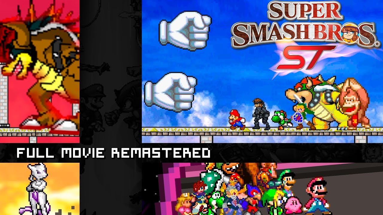 Super Smash Bros. ST || Full Movie 4K REMASTERED || @e104joker - YouTube