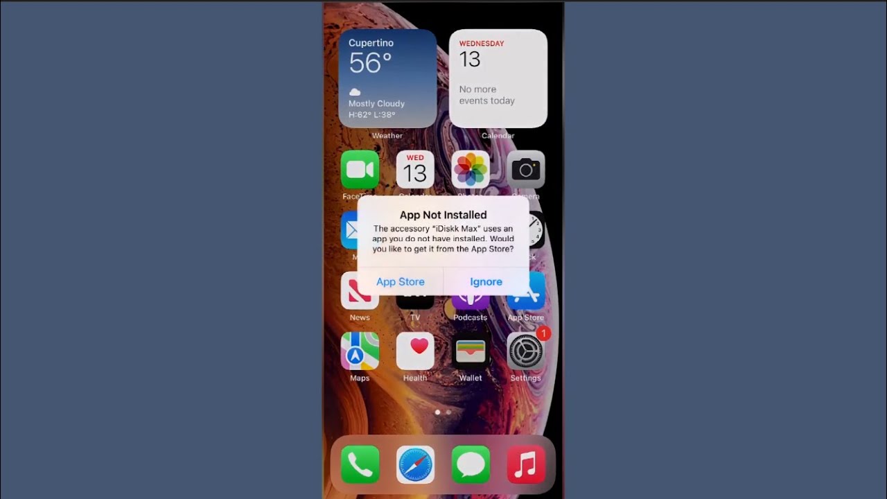 01-iDiskk Flash Driver - How to install app at the first time use - YouTube