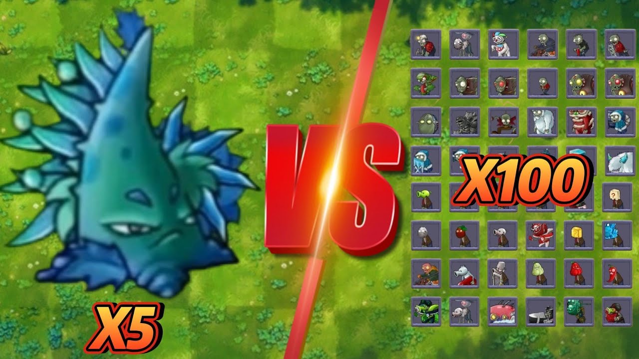 PVZ 1 Fusion 2.5.1 Challenge：How strong is the super spruce with energy? - YouTube