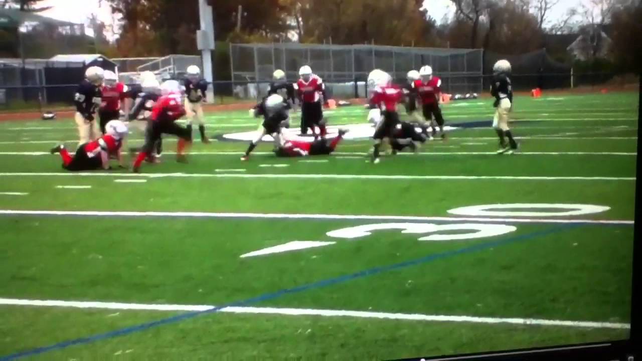 Levittown Red Devils 2014 AJ (#42) 30 - YouTube