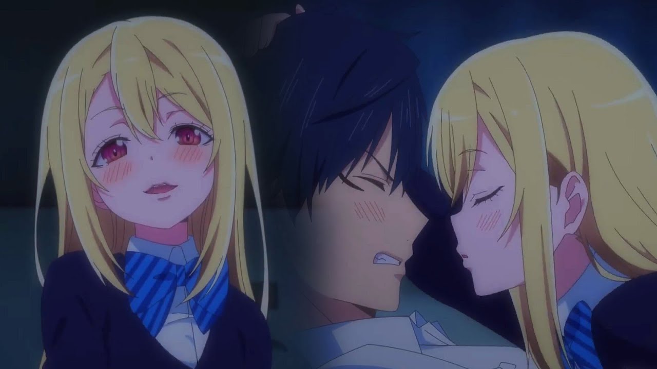 Akutsu DREAM of KISSING Amane as reward | The Foolish Angel Dances with the Devil Ep 4 - YouTube