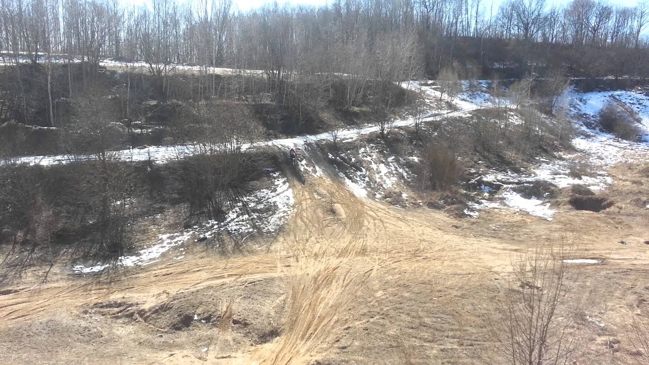 du wr450 ir xr650r karjere prie Minijos 2 - YouTube