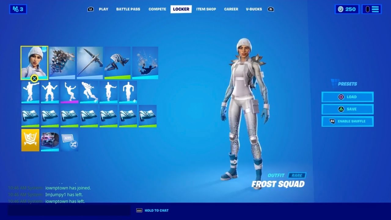 Frost Squad Combo (Fortnite) - YouTube