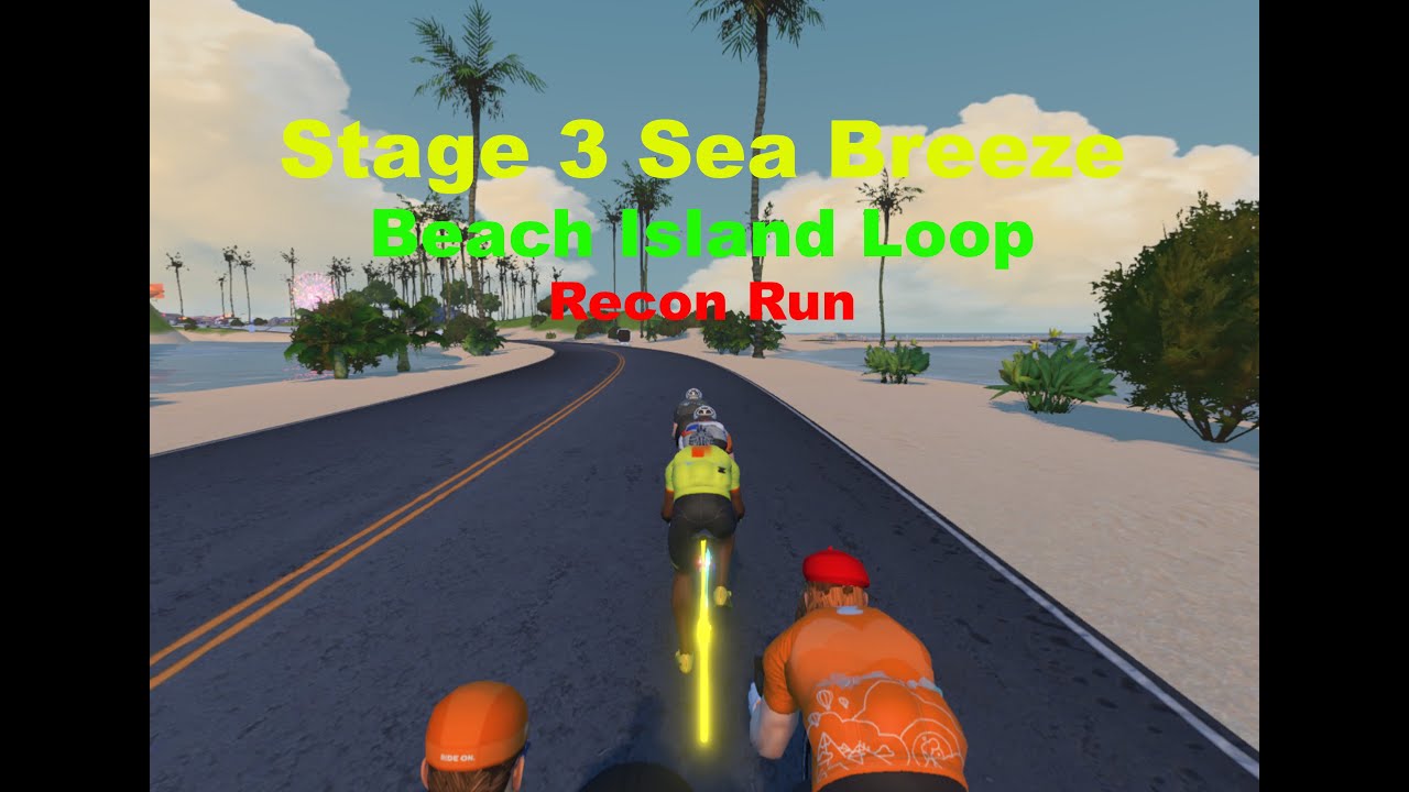 Stage 3 Sea Breeze Beach Island Loop - YouTube