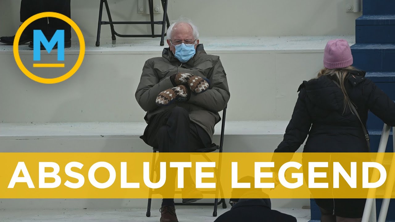The internet can't get enough of Bernie Sanders' outfit at the ...