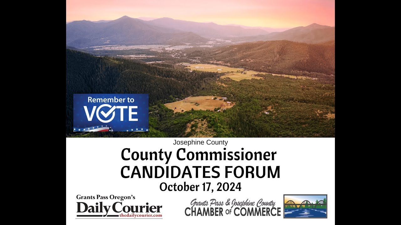 Candidates Forum 2024 - Josephine County Commissioners - YouTube