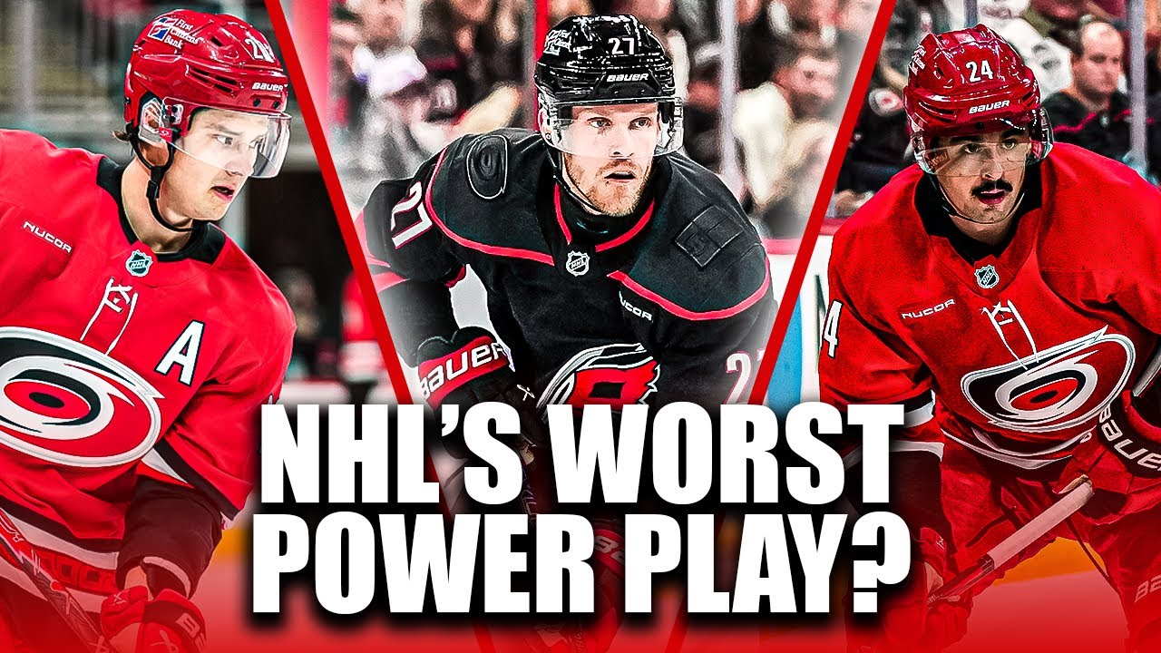 Hurricanes 1st in Metro Division Despite NHL’s Worst PowerPlay - YouTube
