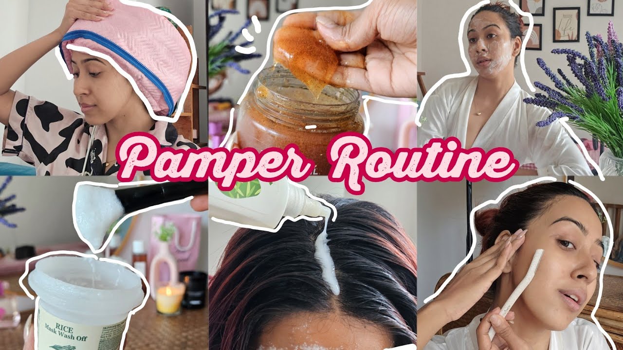 *Affordable Pamper Routine* SelfCare/ Haircare/Bodycare + More - YouTube