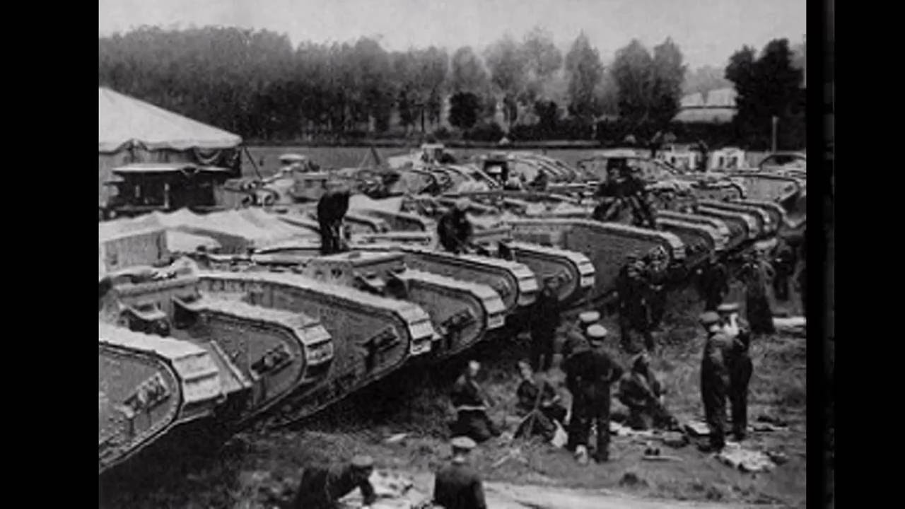 WW1 British Mark I Tank HD Images- WW1 Tanque Britanico Mark I Imagenes ...