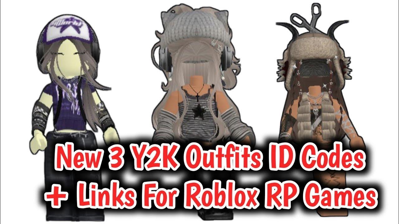 New 3 Best Y2K Outfits ID Codes + Links For Brookhaven RP, Berry Avenue ...