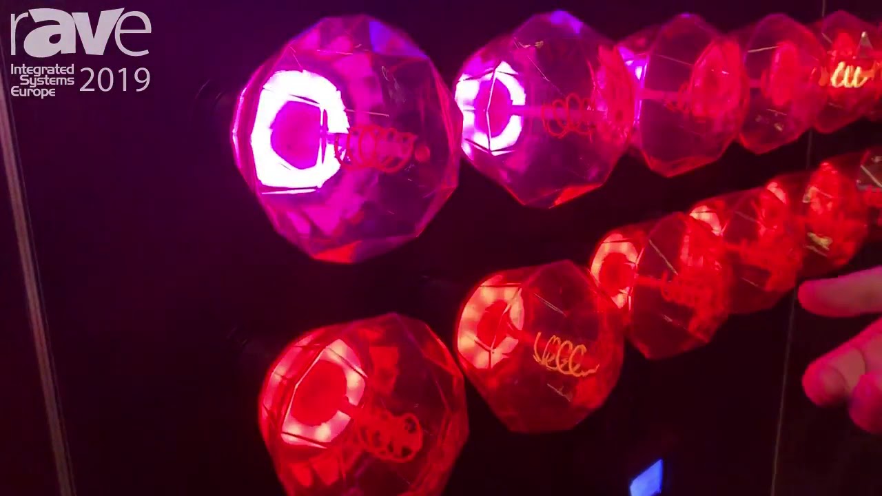 ISE 2019: Lucenti Shows Its RGB Pearl LED Filament Bulb - YouTube