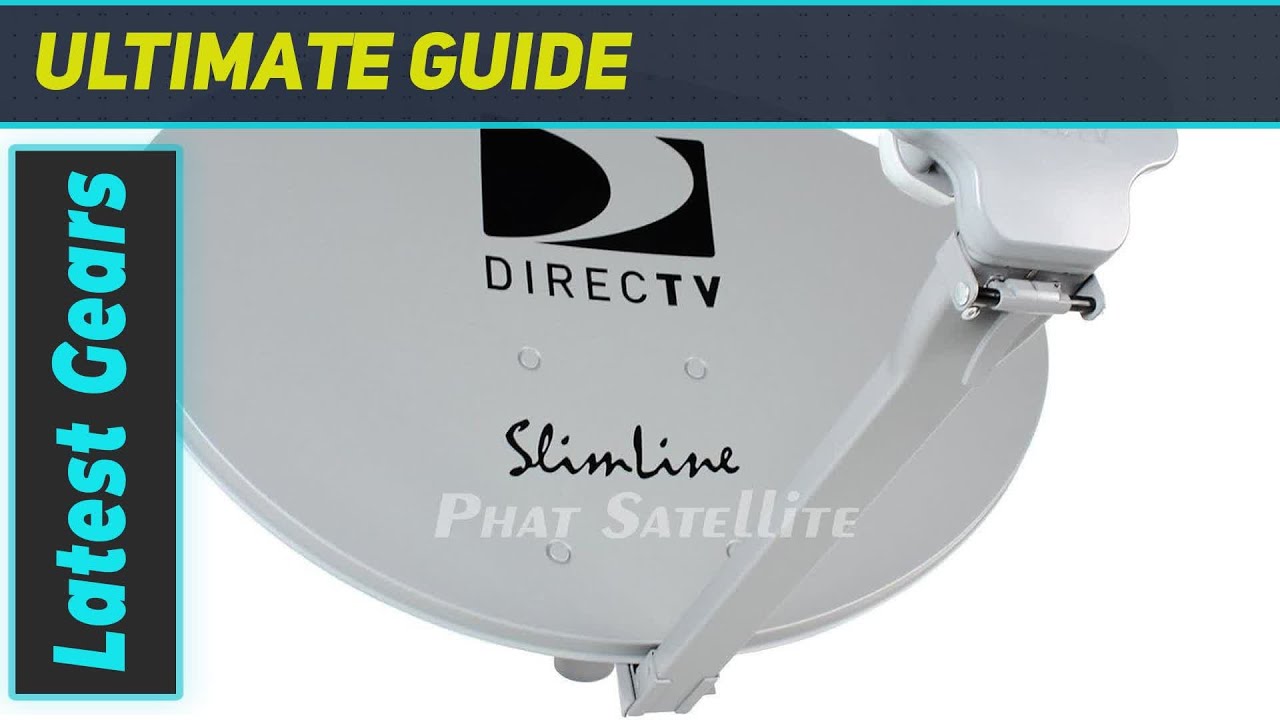 DIRECTV 4K Slimline SWM3 Ultra HD Satellite Dish Package with UHD ...