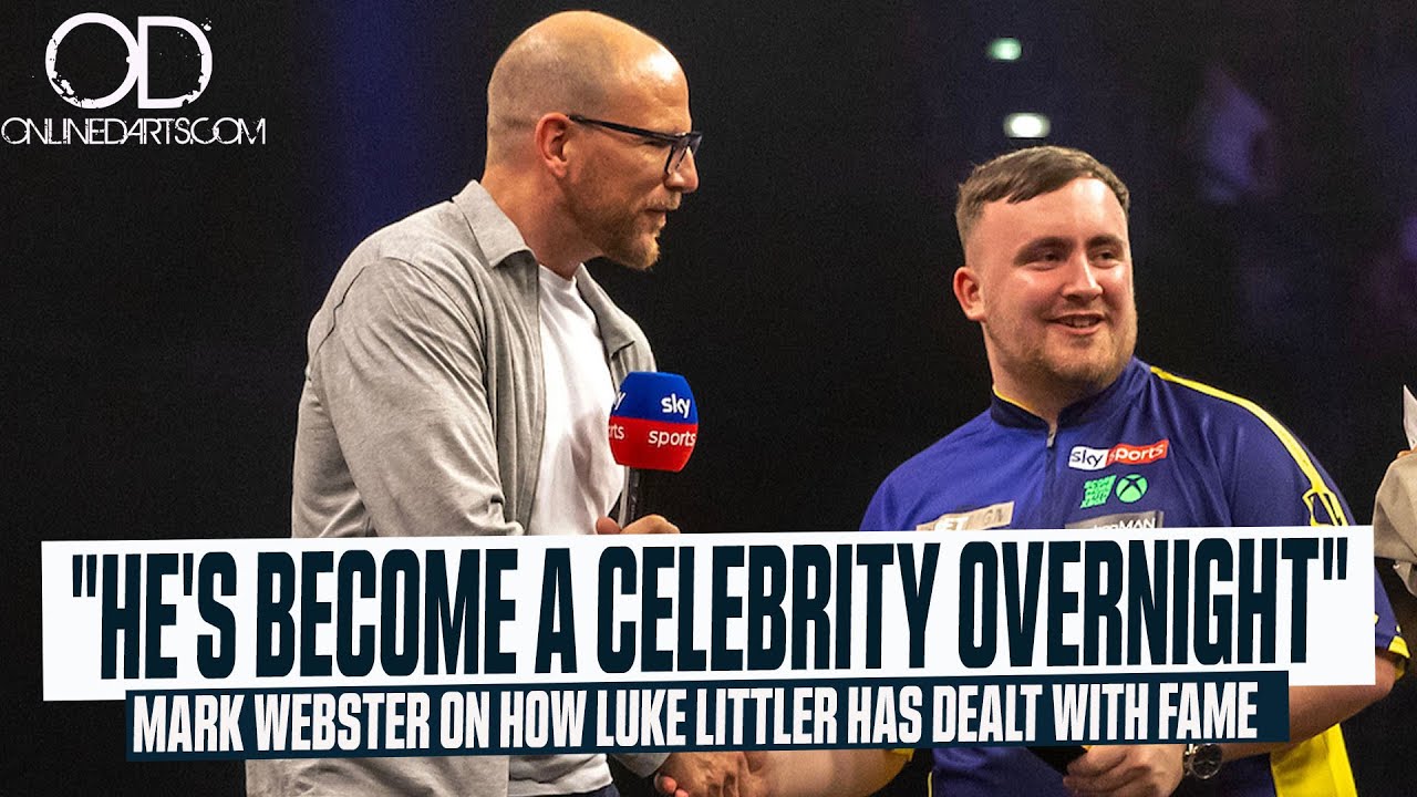 "HE'S BECOME A CELEBRITY OVERNIGHT" MARK WEBSTER ON HOW LUKE LITTLER ...