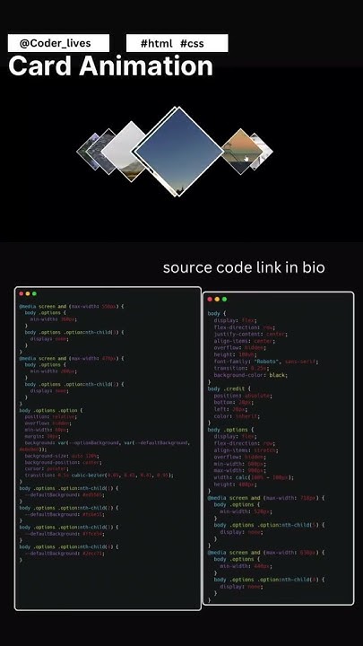 CSS card animations #coding #programming #htmlcssjs #htmlcss #html5css3 #htmlcssjavascript - YouTube