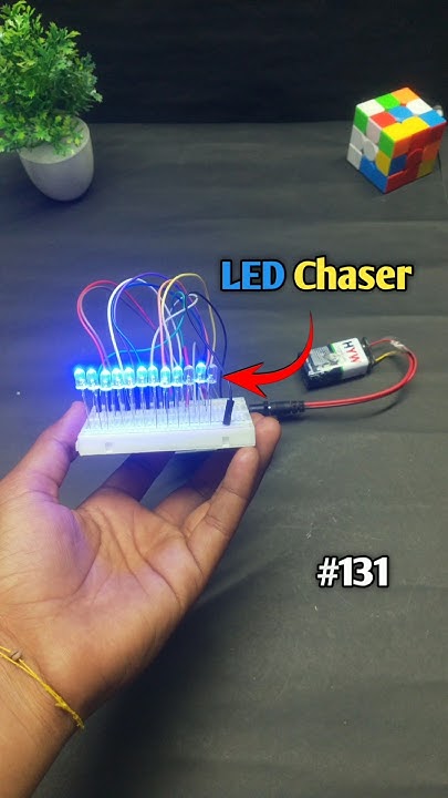 Arduino Uno LED Chaser #shorts - YouTube