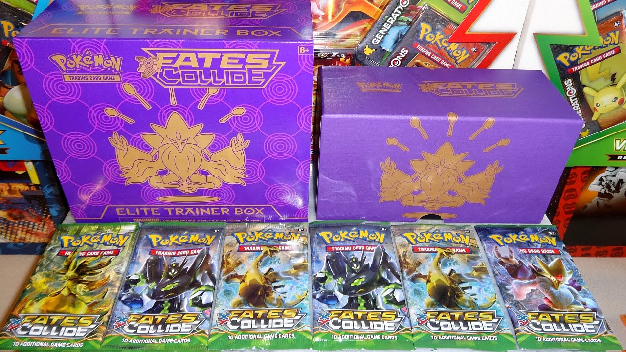 2016 Pokémon TCG: Mega Alakazam Elite Trainer Box 8 Booster Packs ...