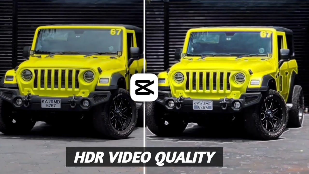 How to edit HDR VIDEO QUALITY on capcut | Capcut video editing tutorial - YouTube