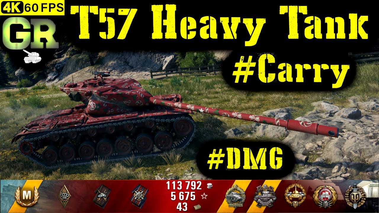 World of Tanks T57 Heavy Tank Replay - 8 Kills 9.1K DMG(Patch 1.4.1 ...
