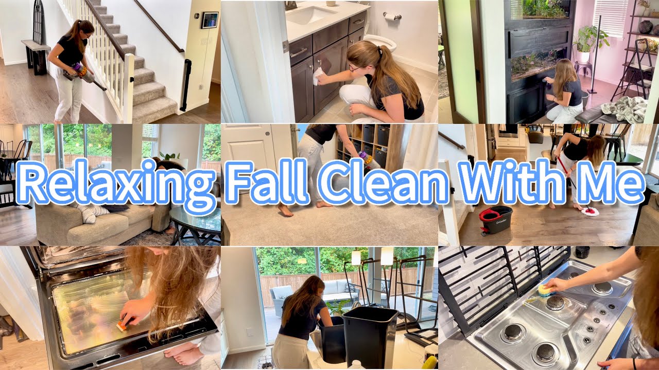 House Reset | Cleaning Motivation | Relaxing Fall Clean With Me - YouTube